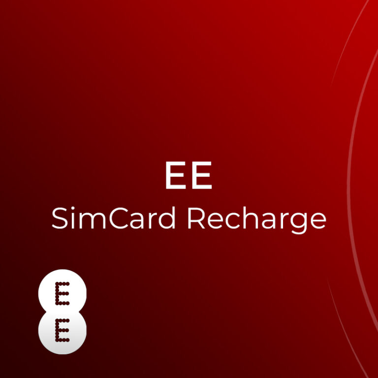 شارژ سیم کارت EE انگلیس - دیجیتال بکس