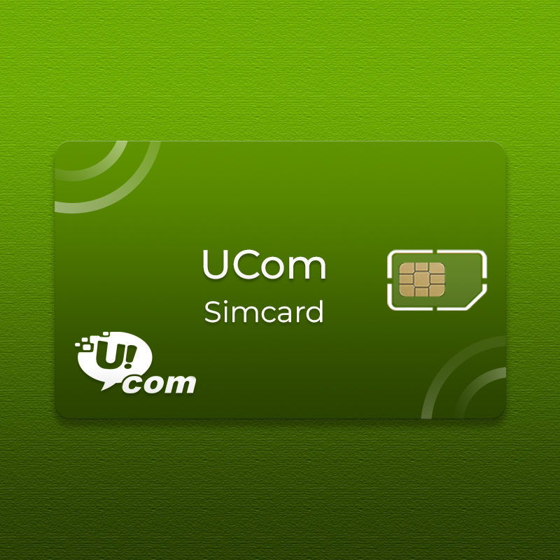 سیم کارت فیزیکی UCom ارمنستان - دیجیتال بکس