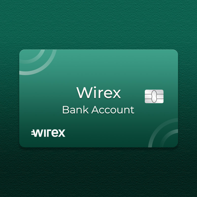افتتاح حساب بانکی Wirex - دیجیتال بکس